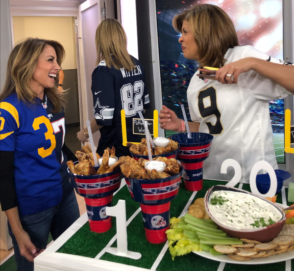 Today Show Super Bowl features the Grub Tub